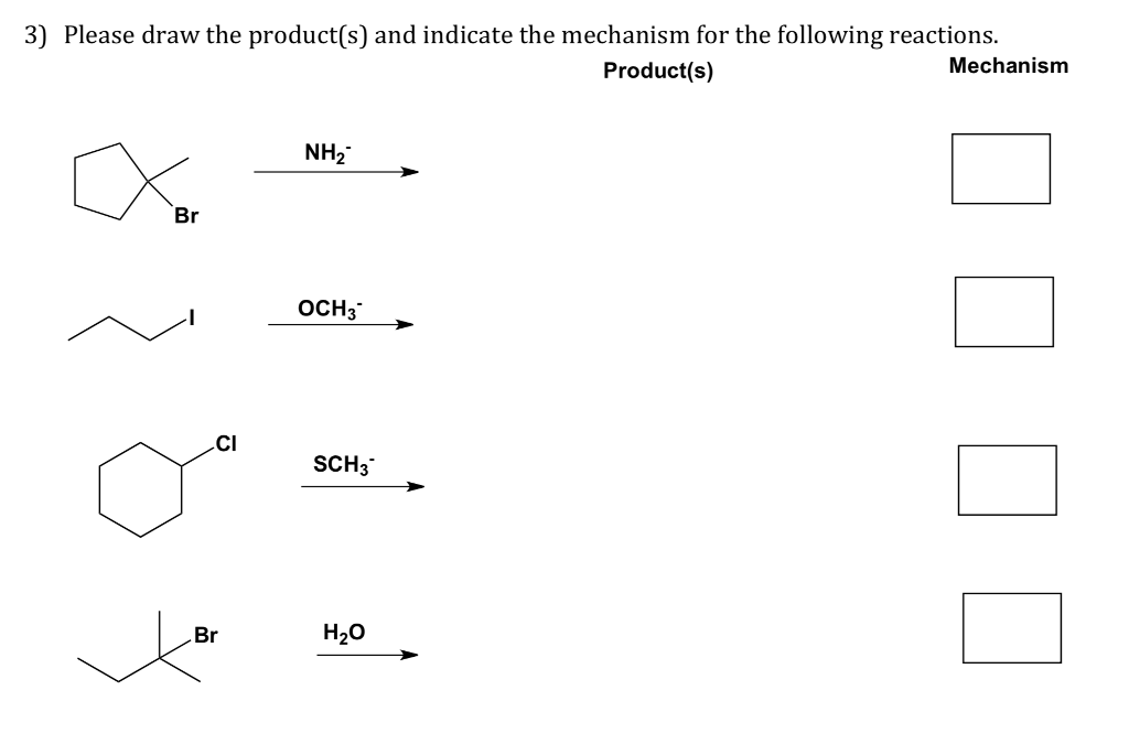 Solved 2) Finish the following naming questions a) Draw | Chegg.com