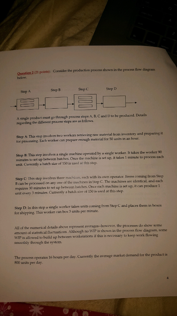 Solved Question 2 (21 points): Consider the production | Chegg.com