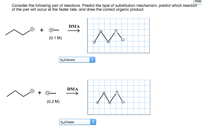 Solved Consider the following pair of reactions. Predict the | Chegg.com