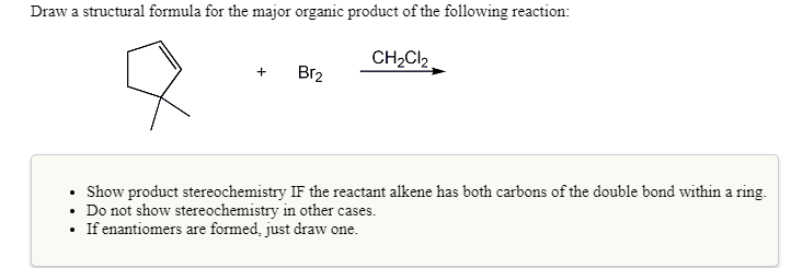 Solved Draw a structural formula for the intermediate in the | Chegg.com