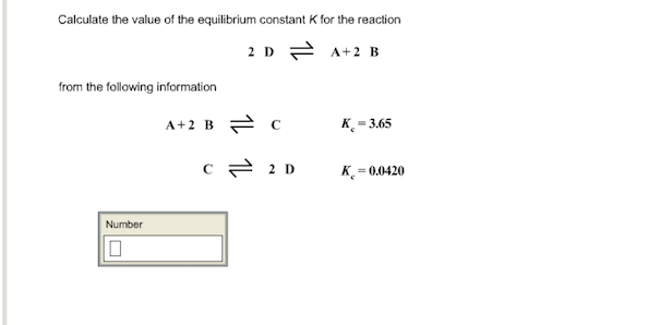 Solved At a given temperature the equilibrium constant Kc | Chegg.com