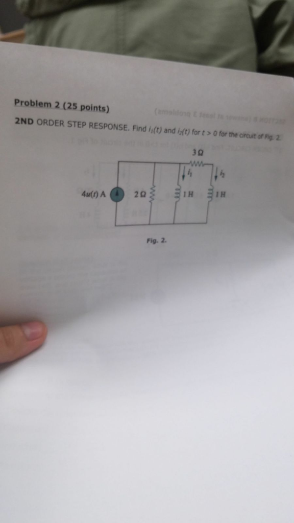 Solved Find i_1(t) and i_2(t) for t > 0 for the circuit of | Chegg.com