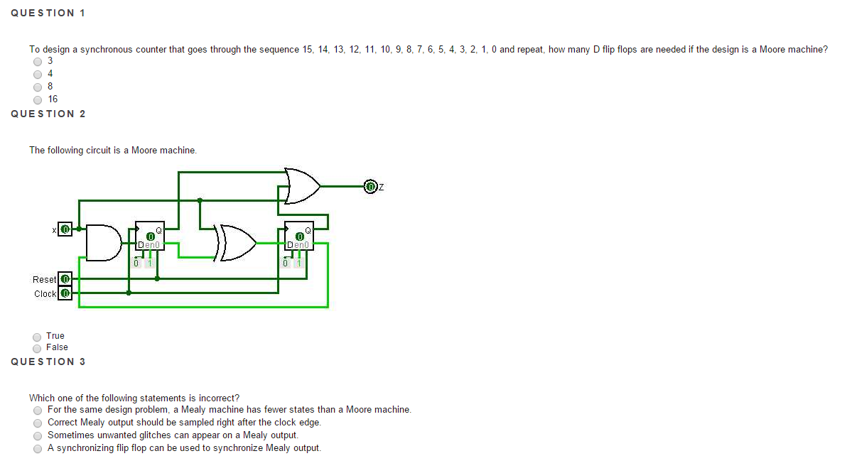 Solved To design a synchronous counter that goes through the | Chegg.com