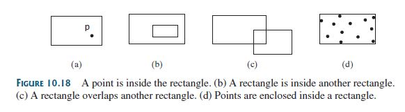 Solved (Geometry: the MyRectangle2D class) Define the | Chegg.com