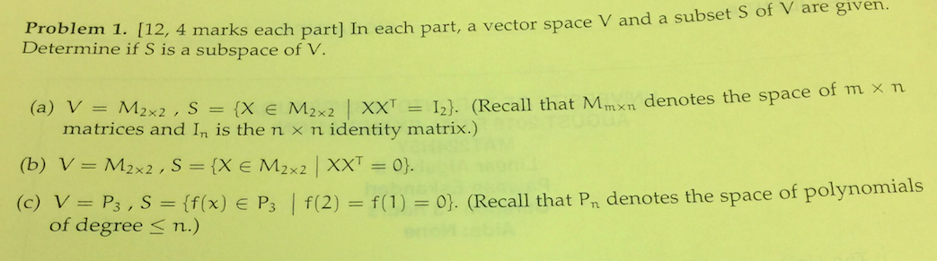 Solved Problem 1 2 4 Marks Each Part] In Each Part A
