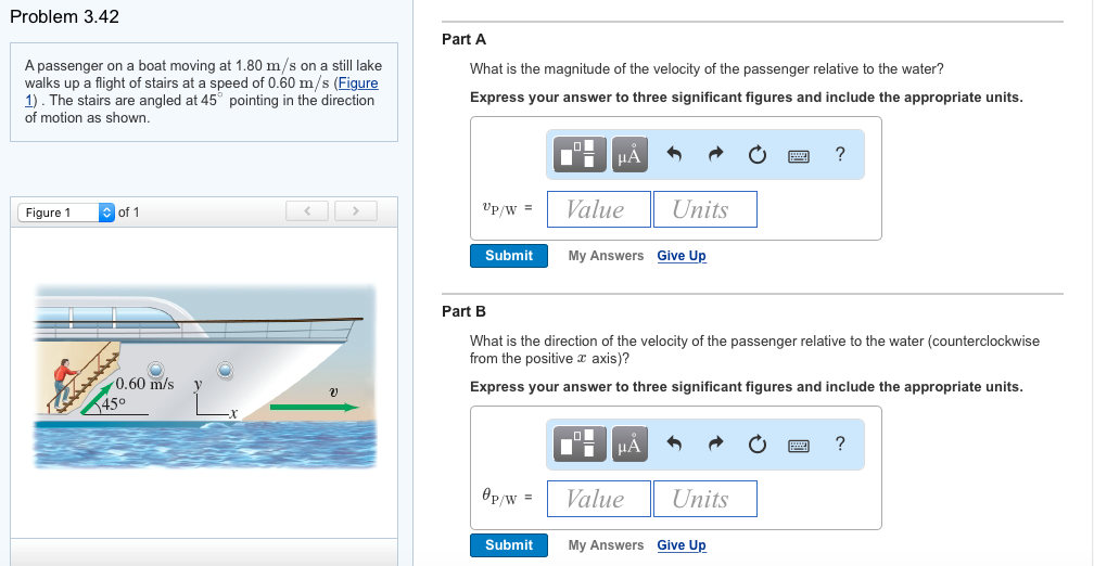 Solved Problem 3.32 Part A Arescue plane wants to drop | Chegg.com