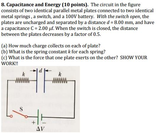 Solved The circuit in the figure consists of two identical | Chegg.com