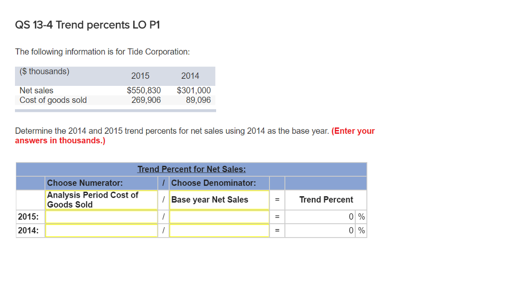 Solved The following information is for Tide Corporation: | Chegg.com