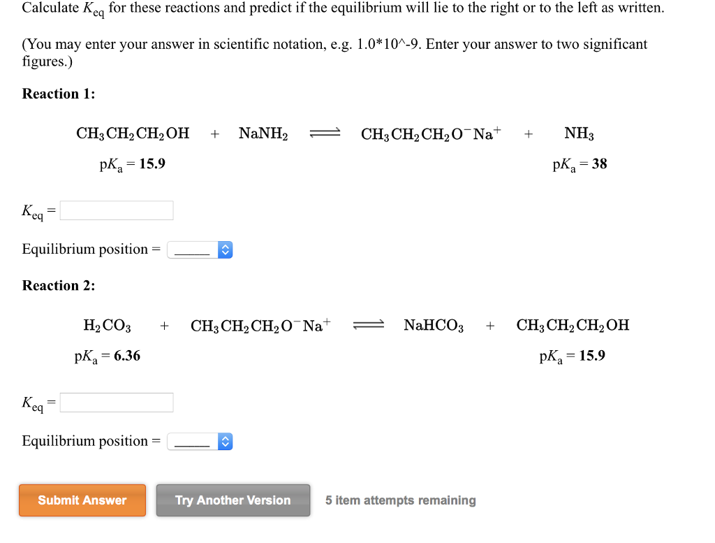 Solved Calculate Keq for these reactions and predict if the | Chegg.com
