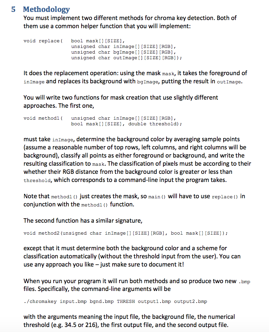 Solved 6 Procedure 1. Download the skeleton project: $ cd | Chegg.com