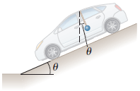 Solved A car accelerates down a hill , going from rest to | Chegg.com