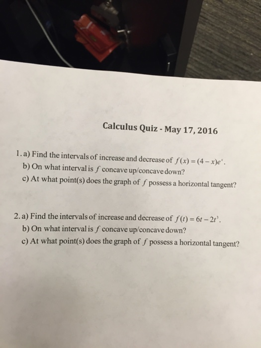 Solved Find the intervals of increase and decrease of f(x) = | Chegg.com