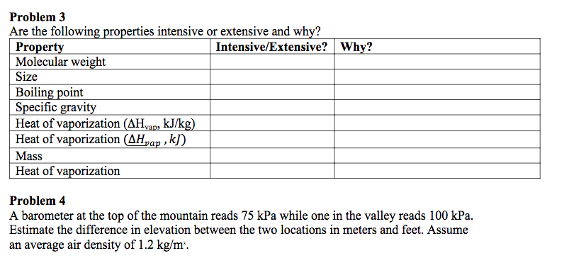Solved Could you please help with this Thermodynamics I | Chegg.com