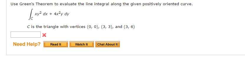 Solved: Use Green's Theorem To Evaluate The Line Integral ... | Chegg.com