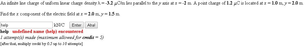 Solved An infinite line charge of uniform linear charge | Chegg.com