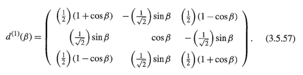 Solved 4. A spherical tensor of rank 1 is a kind of vector, | Chegg.com