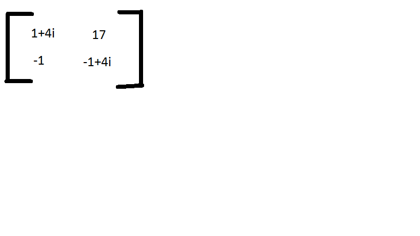 Solved Row reduce the following matrix with the complex | Chegg.com Solved Row reduce the following matrix with the complex | Chegg.com