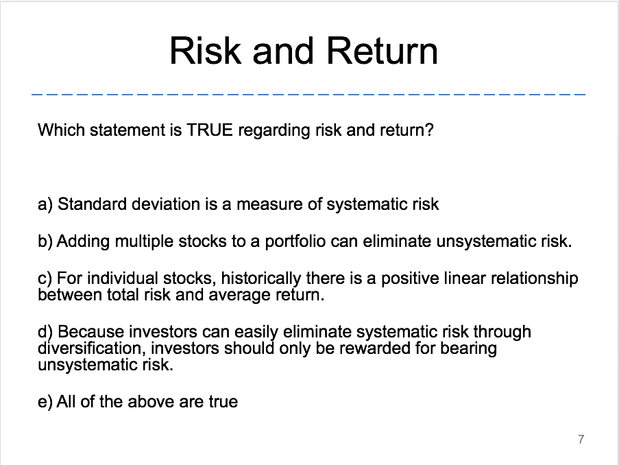 Solved REVIEW FOR FINAL Please Explain why the answer is | Chegg.com