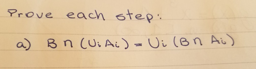 Solved Prove each step | Chegg.com