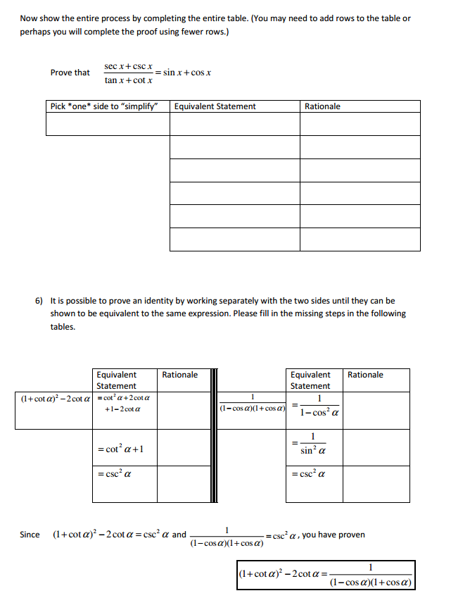 Solved Now show the entire process by completing the entire | Chegg.com