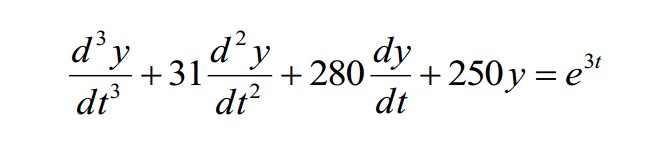 Solved For the following differential equation (assume zero | Chegg.com