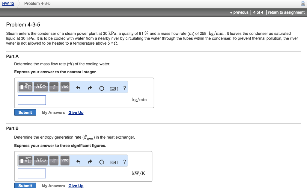 Solved HW 12 Problem 4-3-5 « previous 4 of 4 return to | Chegg.com