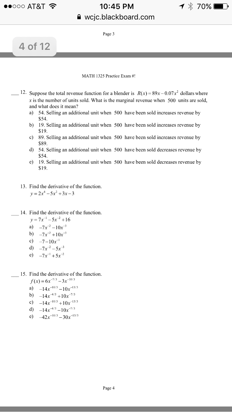 Solved Work out all problems please | Chegg.com