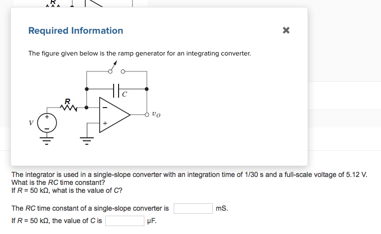 Solved Required Information The figure given below is the | Chegg.com