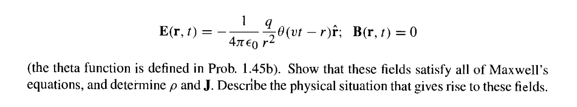 Solved E R T 1 4pi Epsilon 0 Q R 2 Nu T R R Unit