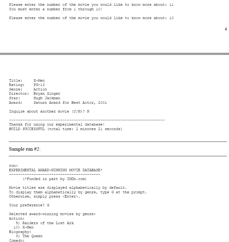 1. Create an interactive Java application that | Chegg.com