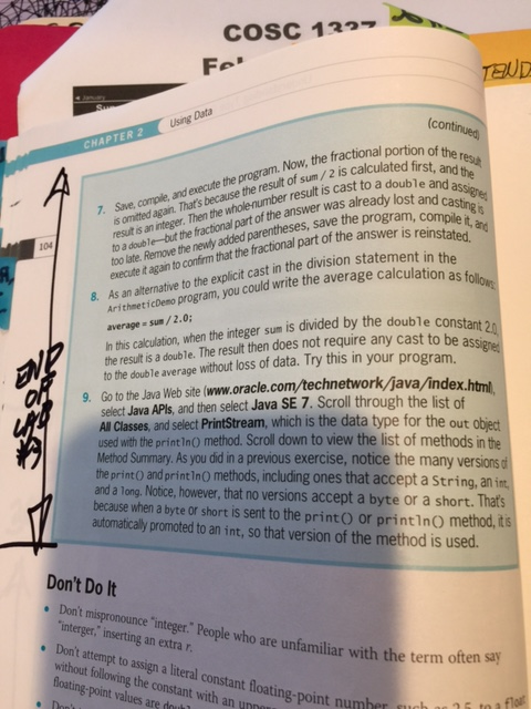 Solved Performing Arithmetic operators, which an 1. The | Chegg.com