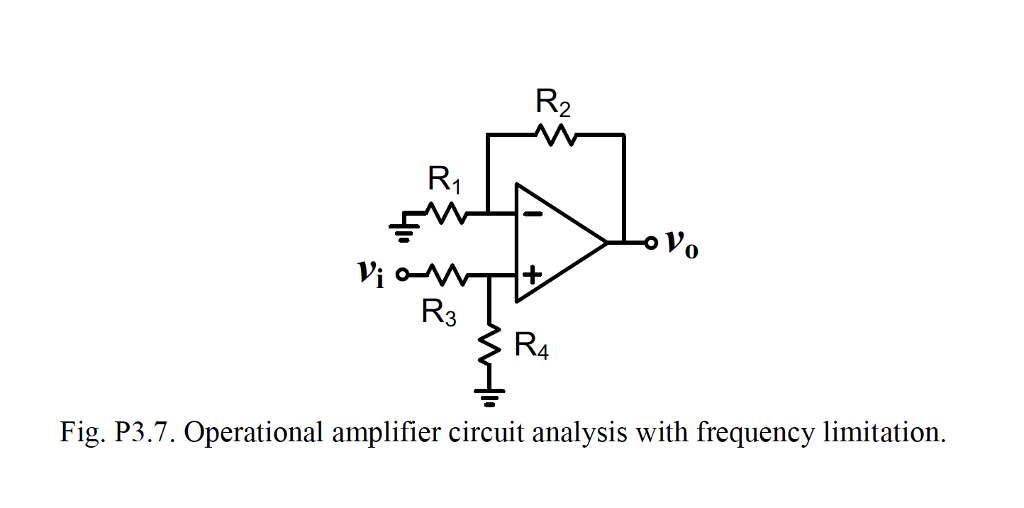 Solved P3.7 Consider the circuit with in Fig. 3. 7. a) | Chegg.com