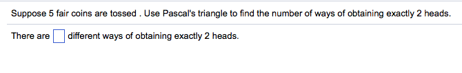 Solved Read the combination value directly from Pascal's | Chegg.com