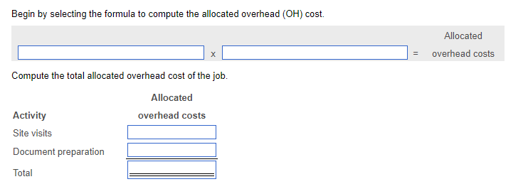 Solved Data Table Estimated Quantity of Allocation Base 200 | Chegg.com
