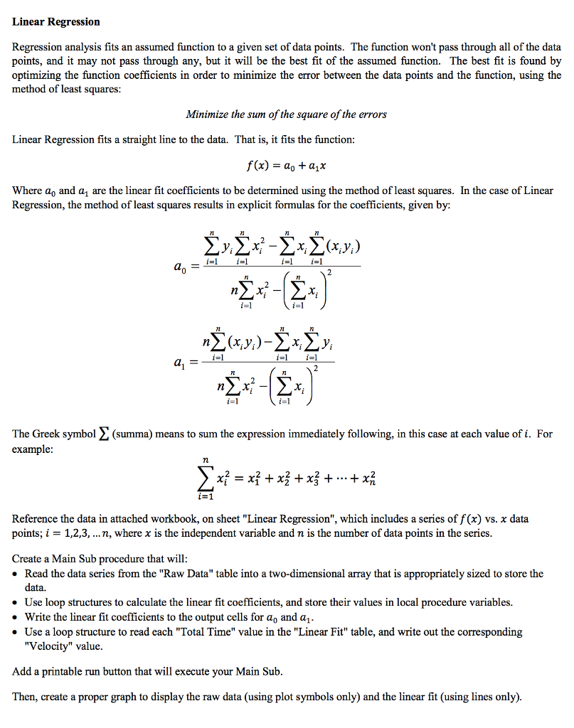 Solved 3 | Linear Regression: f(r)_al0+ all 5 User | Chegg.com