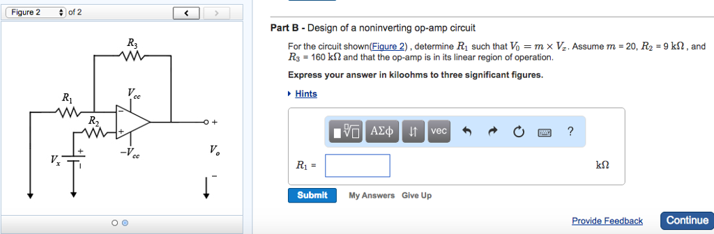 Solved Learning Goal: To analyze noninverting op-amp | Chegg.com