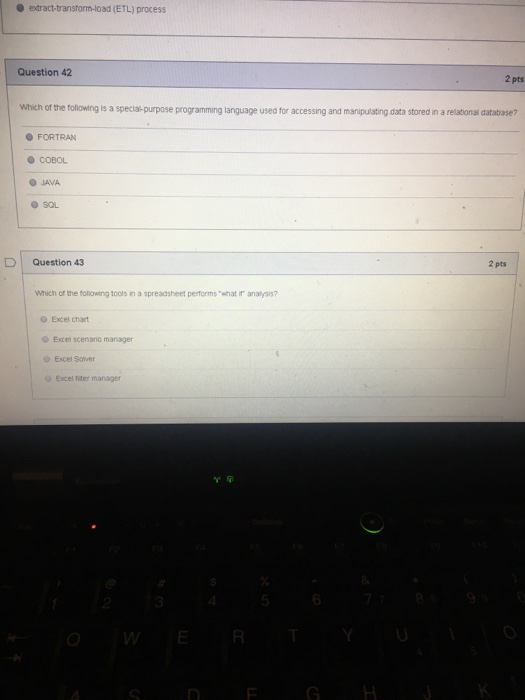 Solved Which of the following is a special-purpose | Chegg.com