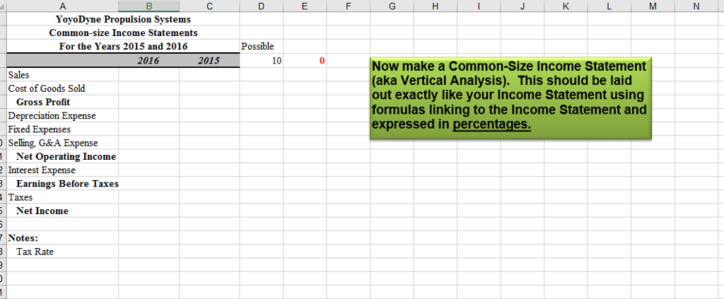 Solved can someone show me the formulas they put in excel to | Chegg.com