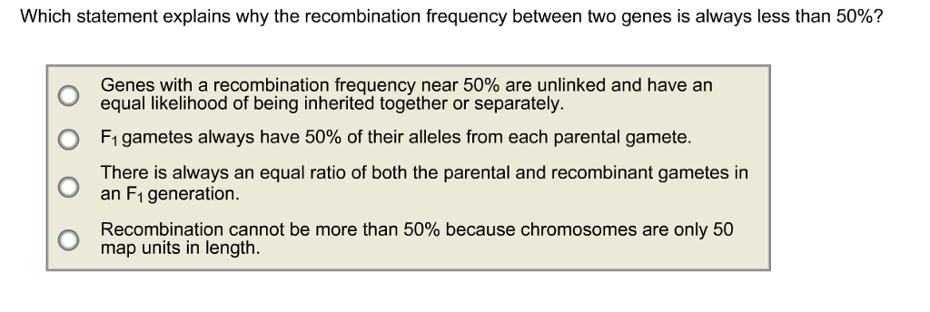 Recombination Frequency