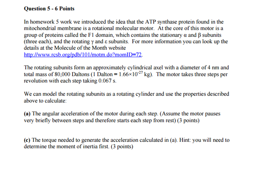 Solved In homework 5 work we introduced the idea that the | Chegg.com