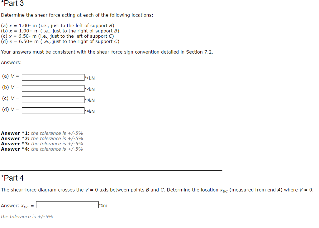 Solved Use discontinuity functions to develop the load | Chegg.com