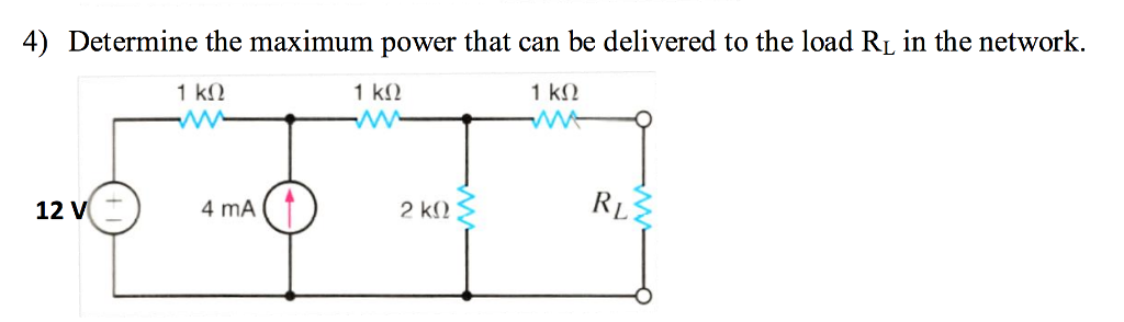 Solved Determine the maximum power that can be delivered to | Chegg.com