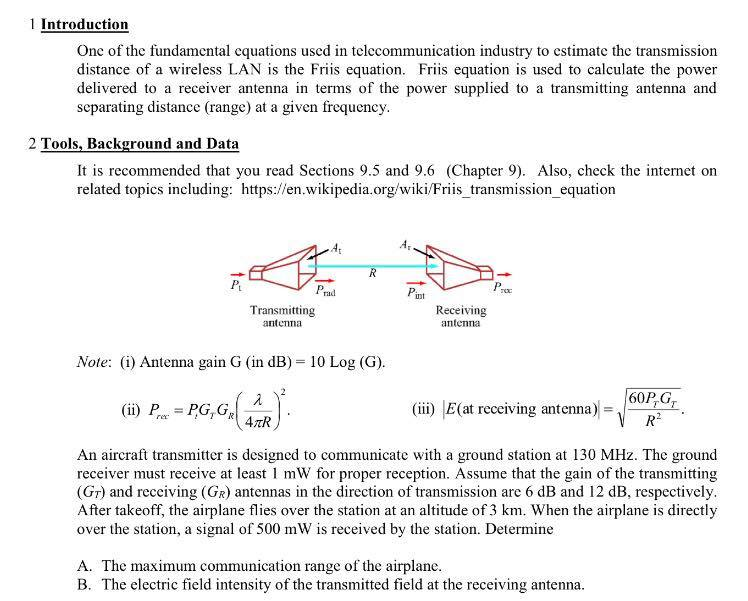 Solved Please Determine maximum communication range of | Chegg.com