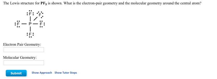 Lewis Structure Of Pf5