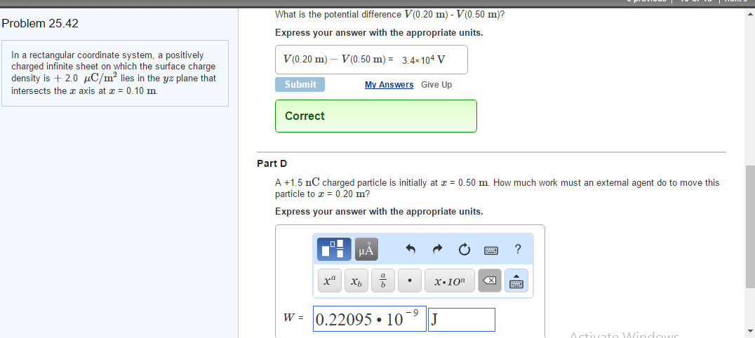 Solved In a rectangular coordinate system, a positively | Chegg.com