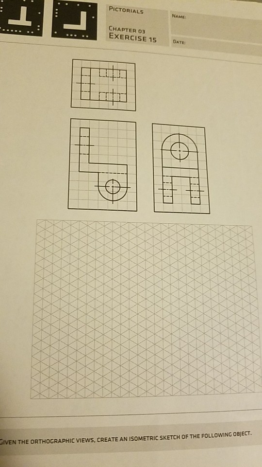 Solved PICTORIALS NAME: CHAPTER 03 EXERCISE 15 DATE 甘甘 IVEN | Chegg.com