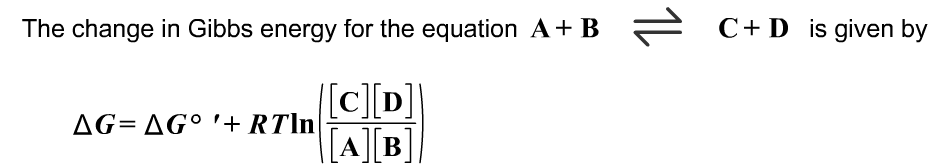 Solved The standard change in Gibbs free energy is ?G°\' = | Chegg.com