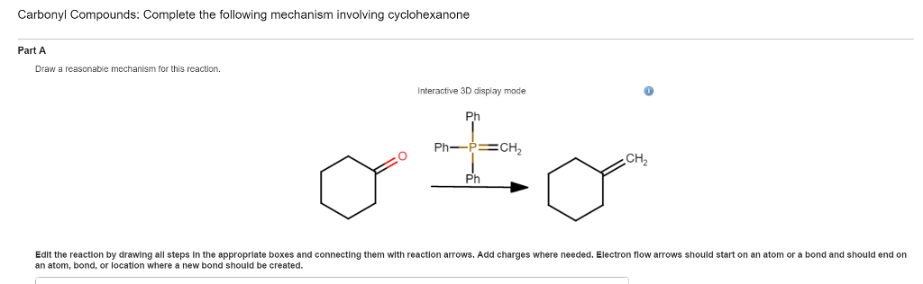 Solved Carbonyl Compounds: Complete the following mechanism | Chegg.com