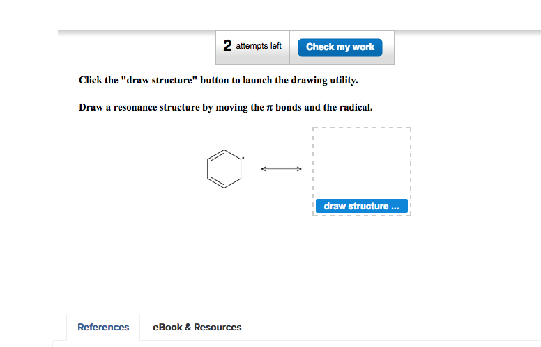 Solved 2 attempts let Check my work Click the "draw | Chegg.com