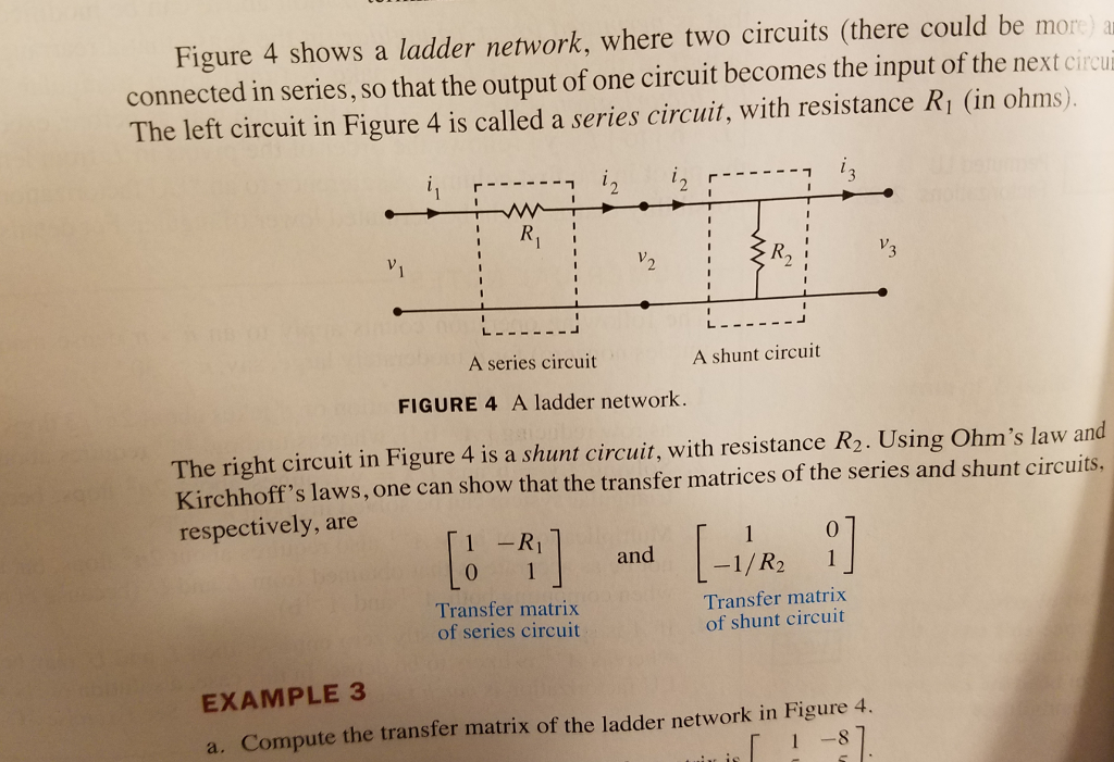 Solved Figure 4 shows a ladder network, where two circuits | Chegg.com